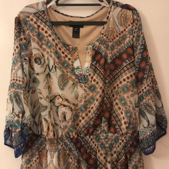 Enfocus Studio | Dresses | Print Dress | Poshmark